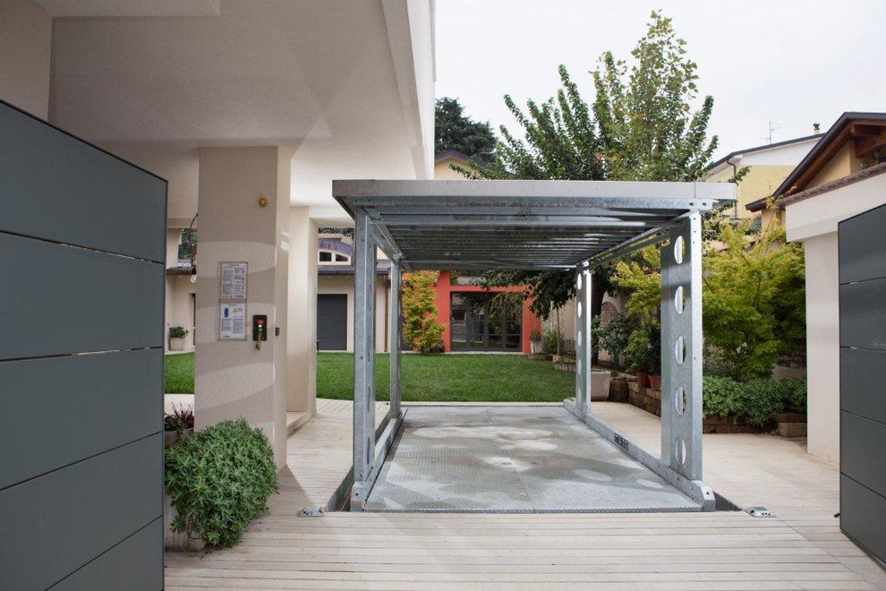 The invisible lift IP1-CM FF42 - Garage - Venice - by IdealPark Srl | Houzz