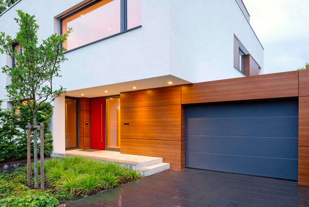 Hauseingang - Modern - Garage - Düsseldorf - von bdmp | Architekten ...
