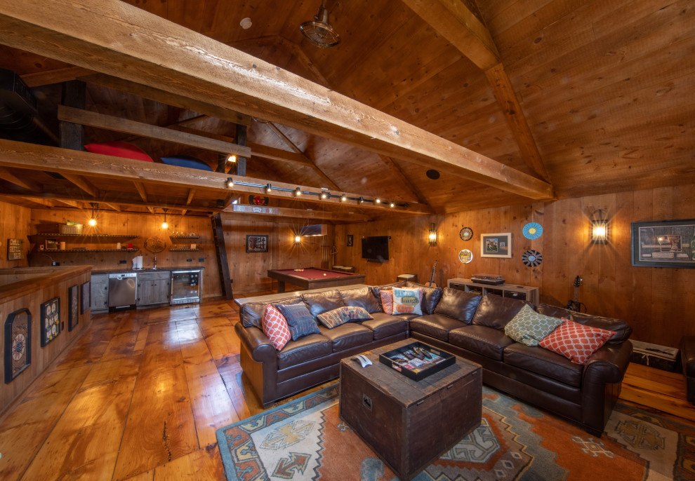 2020 Rustic Barn Garage Renovation - Rustic - Garage - Manchester - by ...