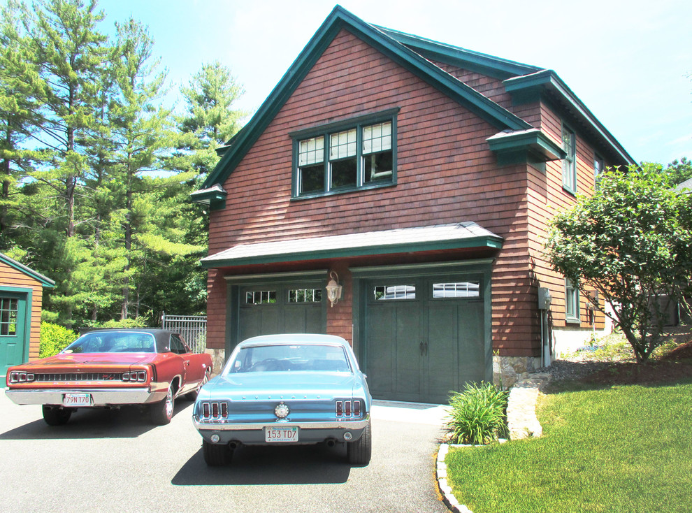 26x32 Garage with Rec. Room Above - Traditional - Garage - Boston - by ...