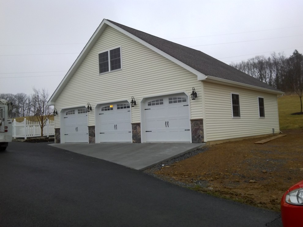 36' x 30' Shenandoah 3-Car Garage - Garage - Other - by Pine Creek ...