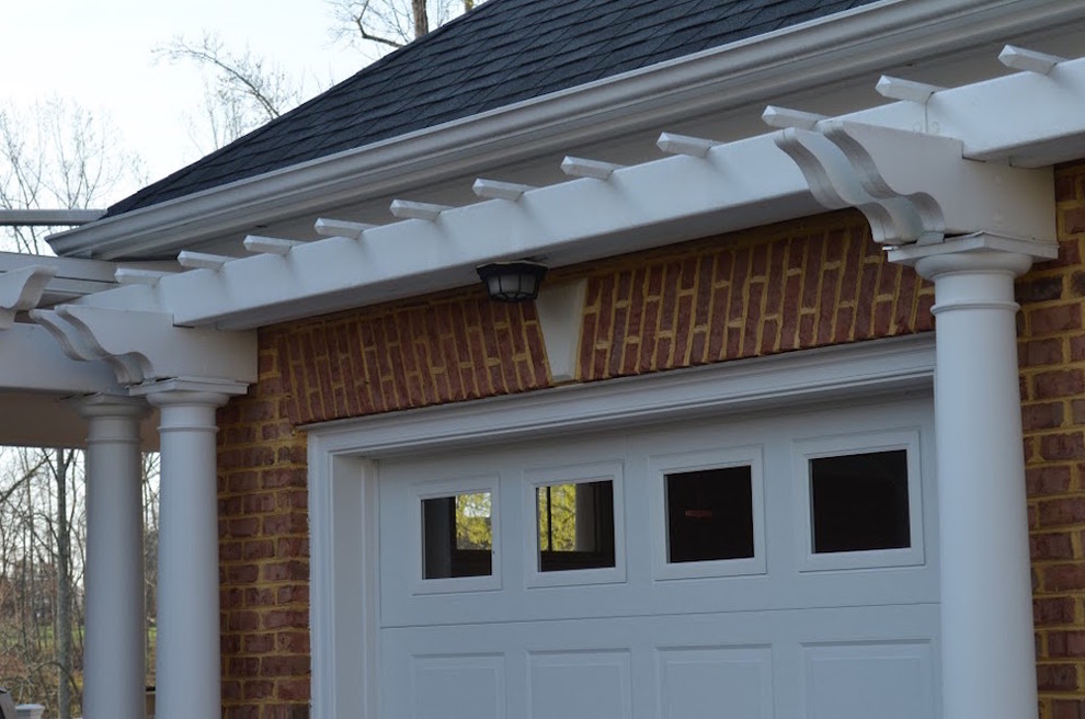 #4 - Colonial Exterior - Traditional - Garage - Other - by L.G. Flint ...