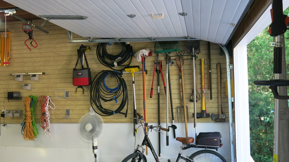 A Garage Interior Build Out / Hiding Mechanical Equipment in Your ...