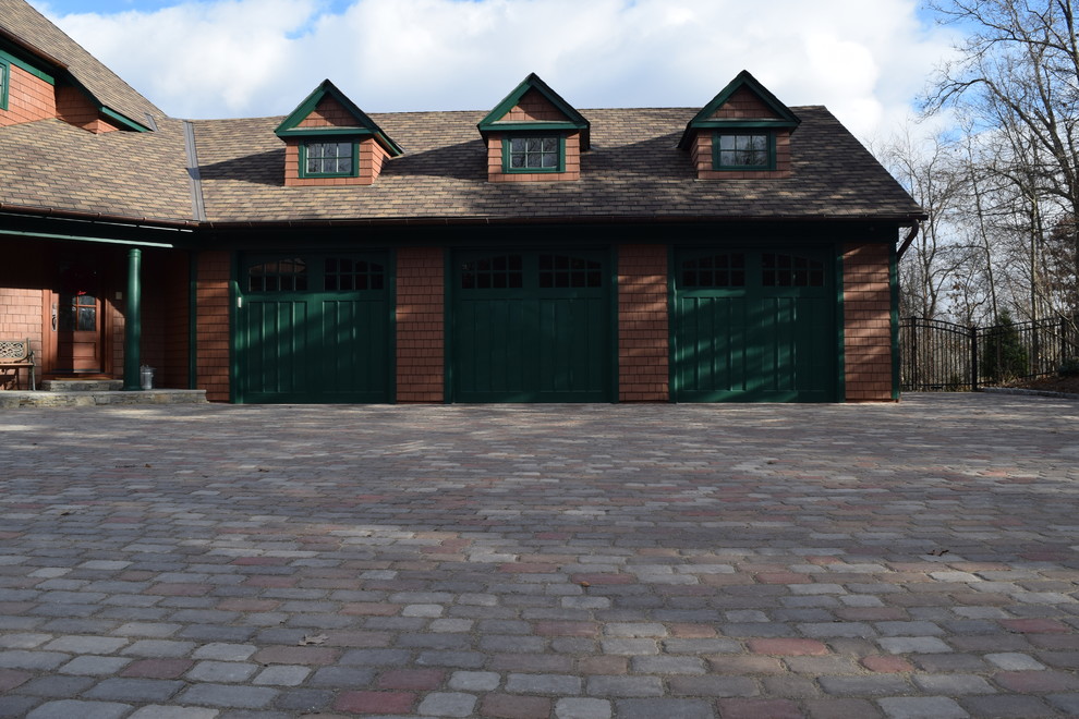 Accenting the Landscape - Traditional - Garage - New York - by Braen ...