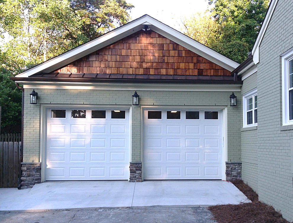 addition of new garage - Rustico - Garage - Raleigh - di DK Gregory ...