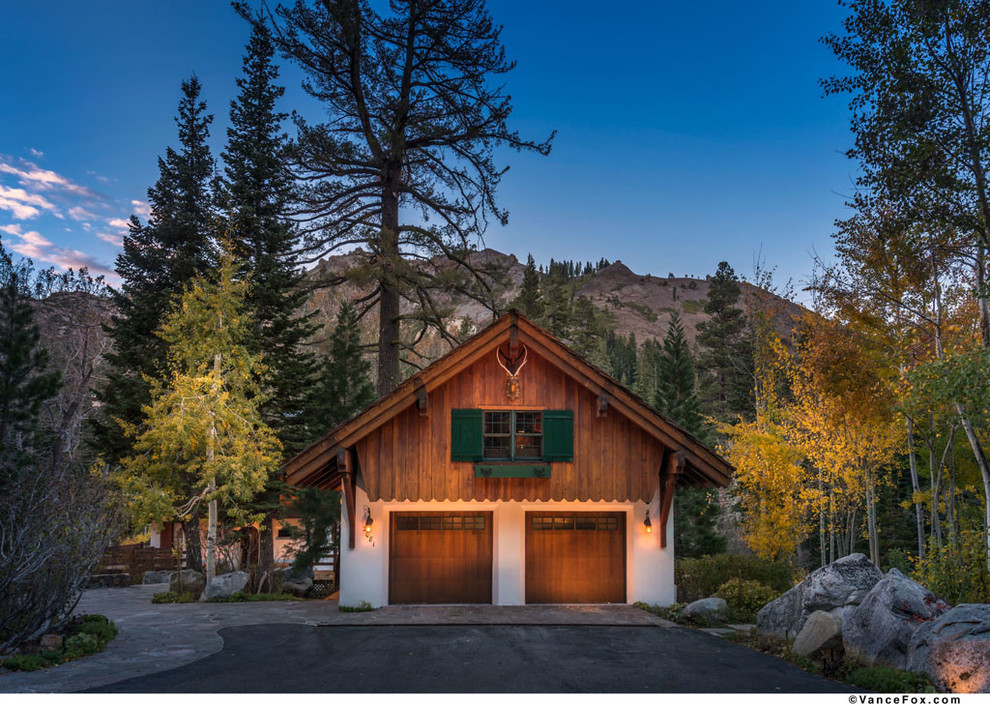 Alpine Chalet - Rustic - Garage - Sacramento - by Bruce Olson ...