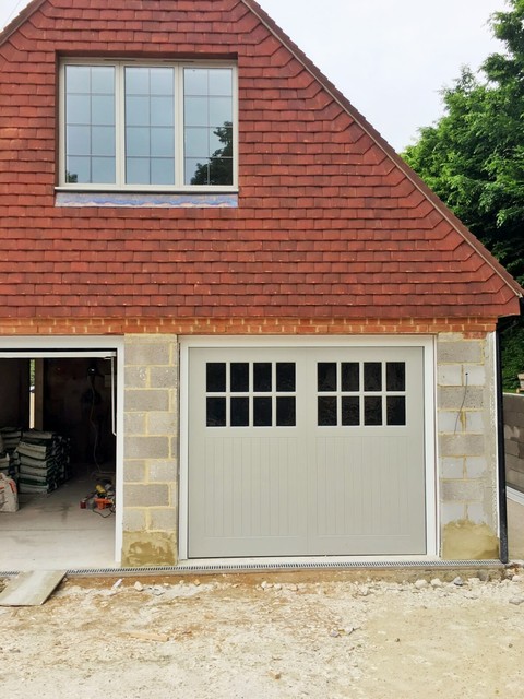 Aluminium Windows and Compisite Garage Doors matched to RAL Colour ...