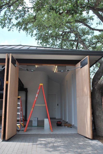 Authentic Copper Clad Carriage Doors by Cowart Door Systems ...