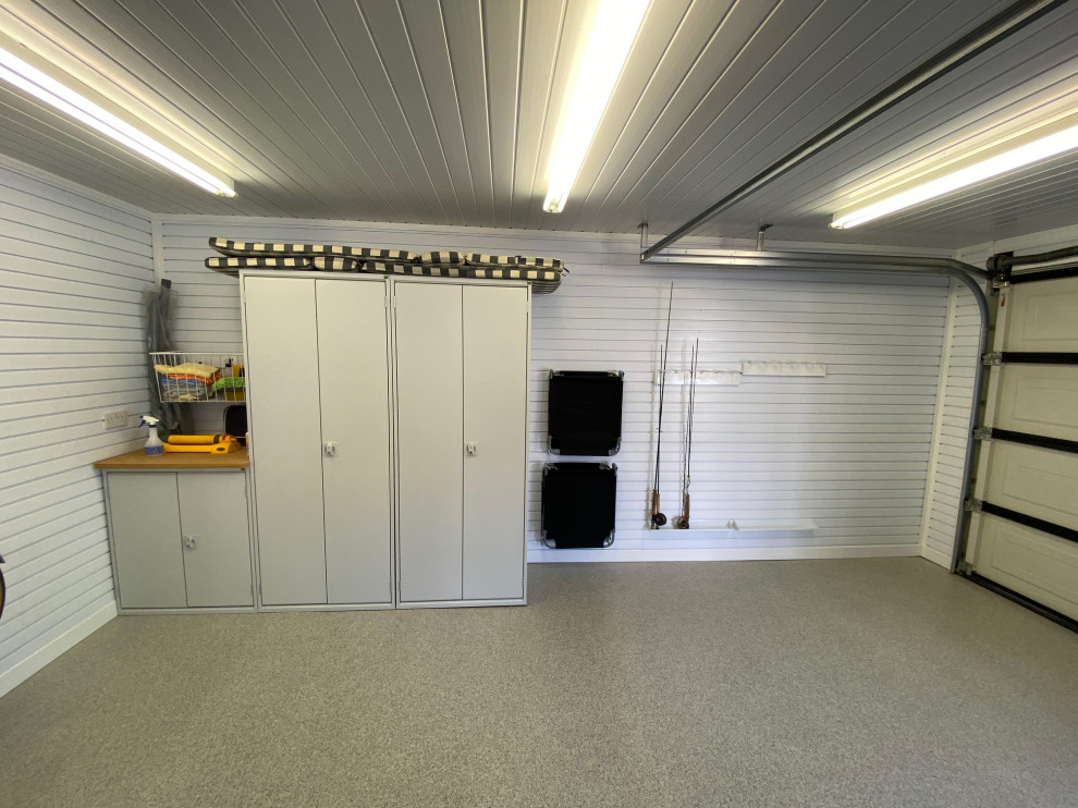 Beautiful Berkshire Garage Makeover - Modern - Garage - Buckinghamshire ...