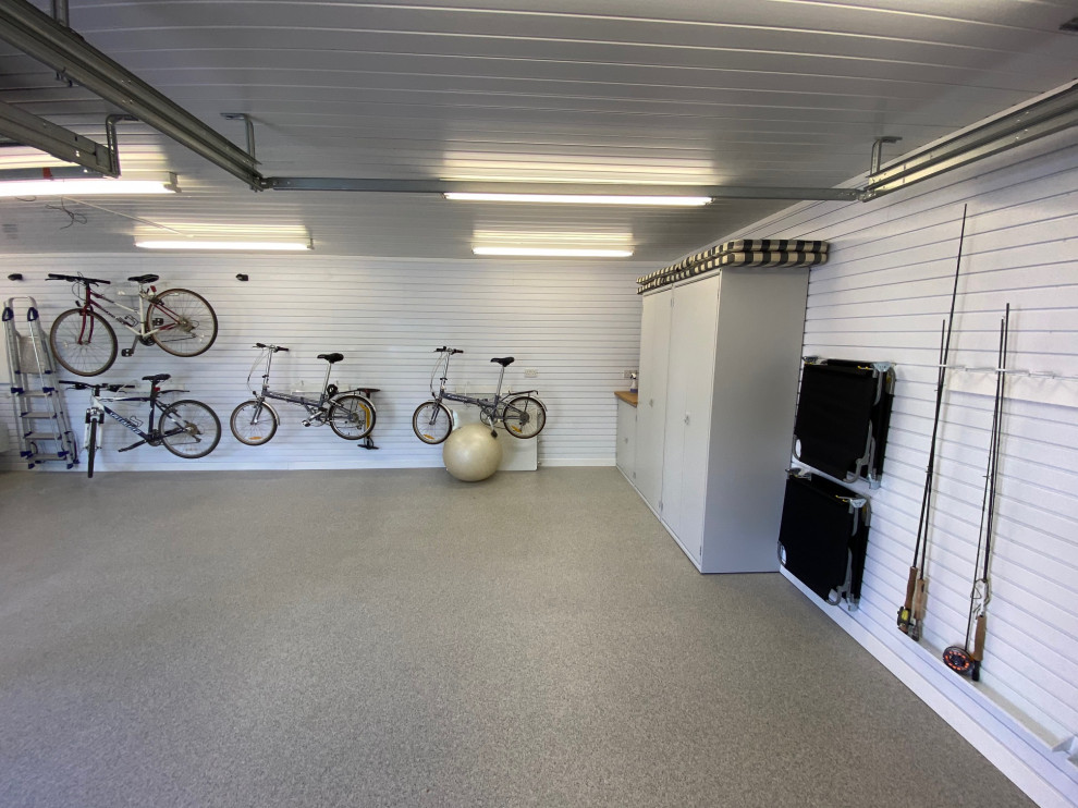 Beautiful Berkshire Garage Makeover - Modern - Garage - Buckinghamshire ...