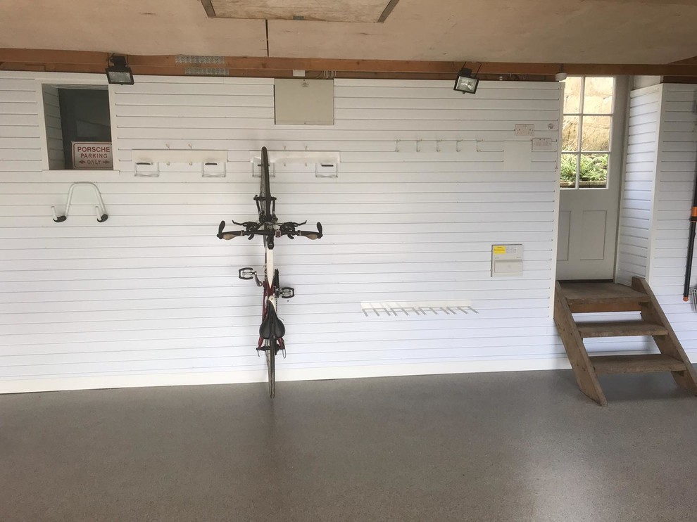 Beautiful garage transformed in Bath - Traditional - Garage - Other ...