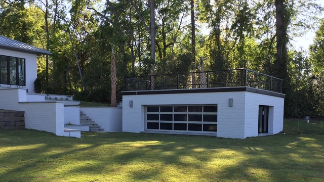 Blanks Bunker - Contemporary - Garage - Other - by Clayton Design Inc ...