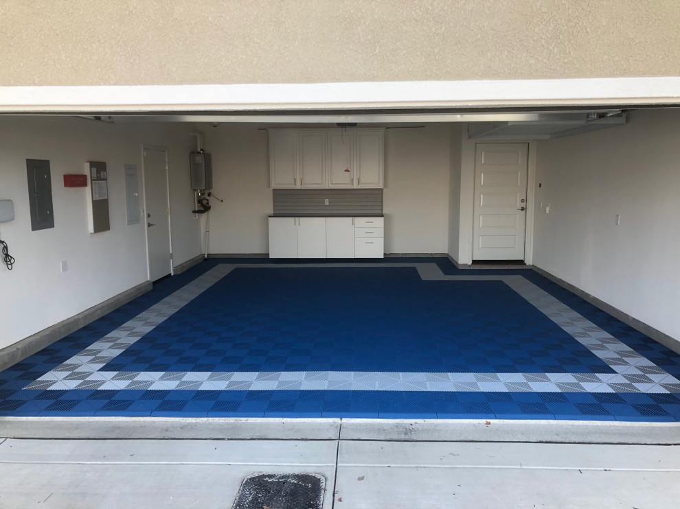 Blue & Silver PremierTrax - Traditional - Garage - Sacramento - by ...