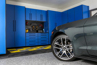 Blue Cabinets - Traditional - Garage - Philadelphia - by Dream Garage ...