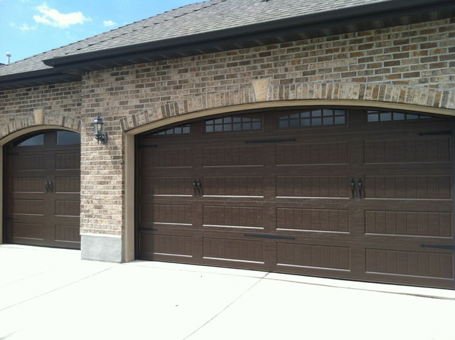 Brown Garage Door - Traditional - Garage - Salt Lake City - by A Plus ...