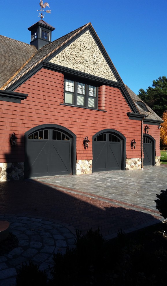 Canton Carriage House - Transitional - Garage - Boston - by Thorson ...