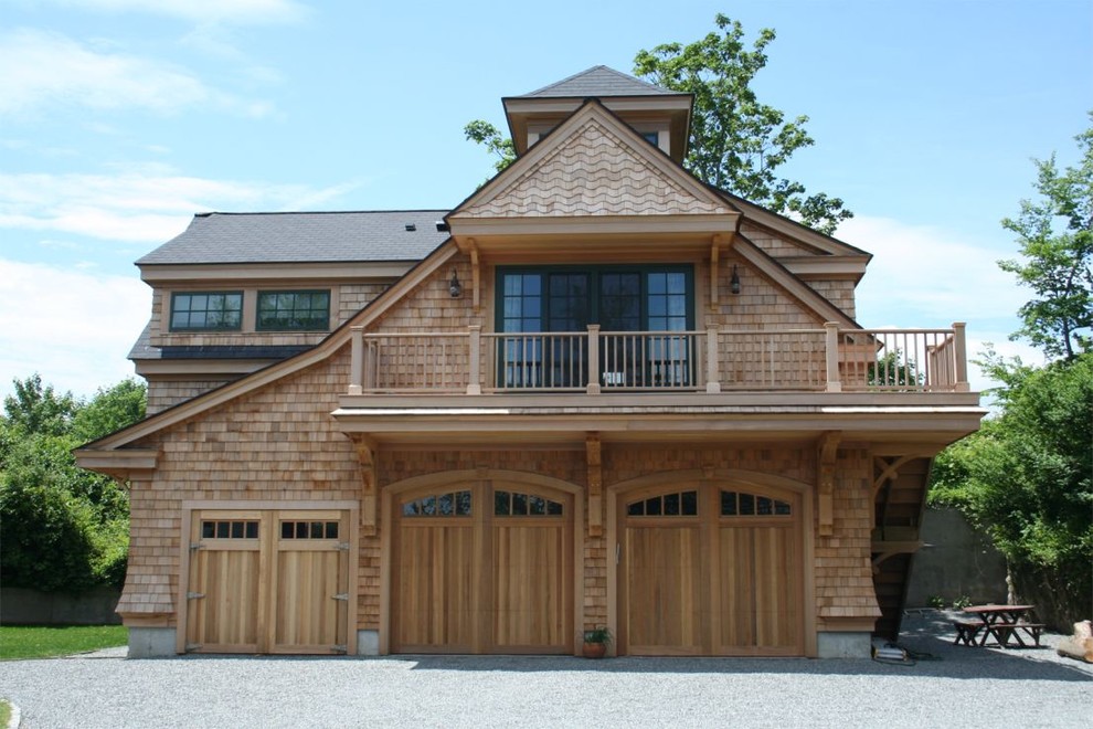 Cape Cod House - Craftsman - Garage - Boston - by Home Design Cheryl ...