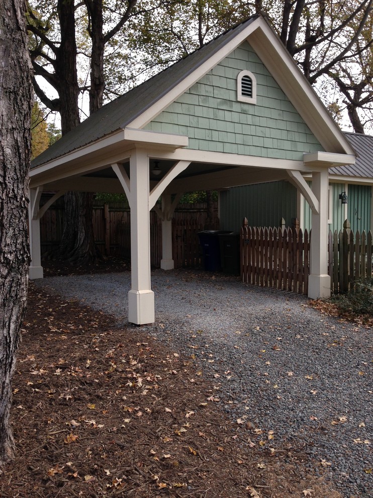 Carport in older neighborhood - Traditional - Garage - Other - by Soren ...
