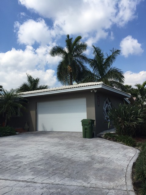 Carport to Garage with Storage - Coastal - Garage - Miami - by Garza ...