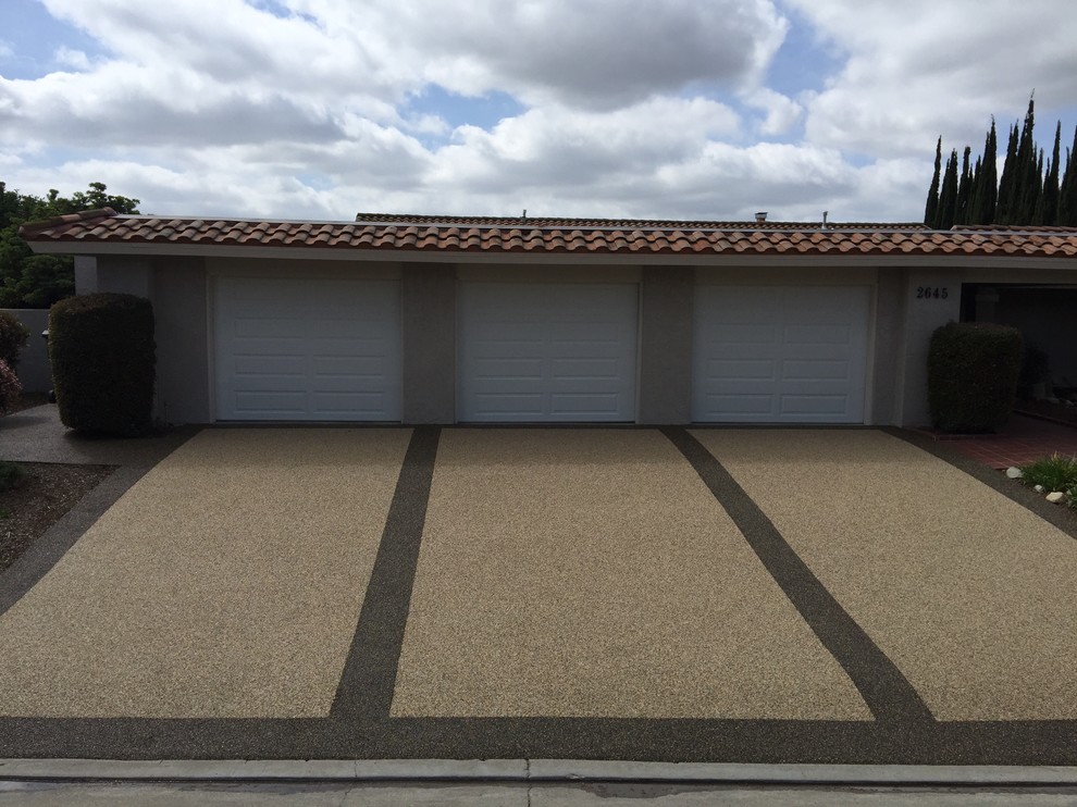 Claremont Epoxy Driveway - Traditional - Garage - Los Angeles - by ...