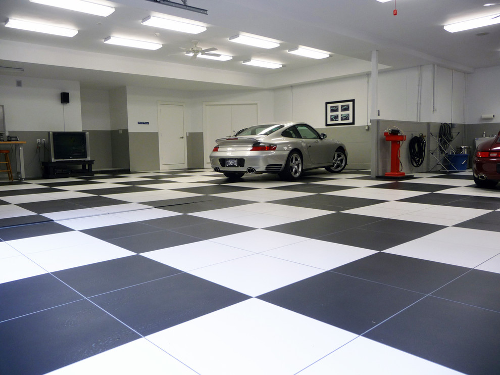 Classic Auto Garage Renovation - Modern - Garage - Birmingham - by ...