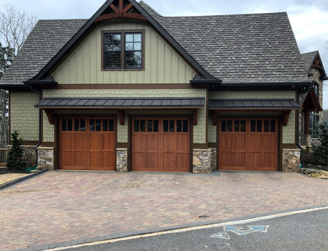 Clear Western Red Cedar - Glass Top - Craftsman - Garage - Atlanta - by ...