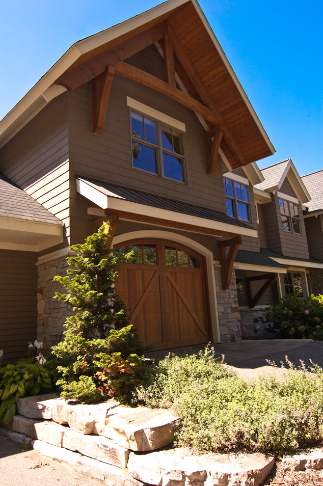 Country Estate - Rustic - Garage - Grand Rapids - by Troxel Custom ...