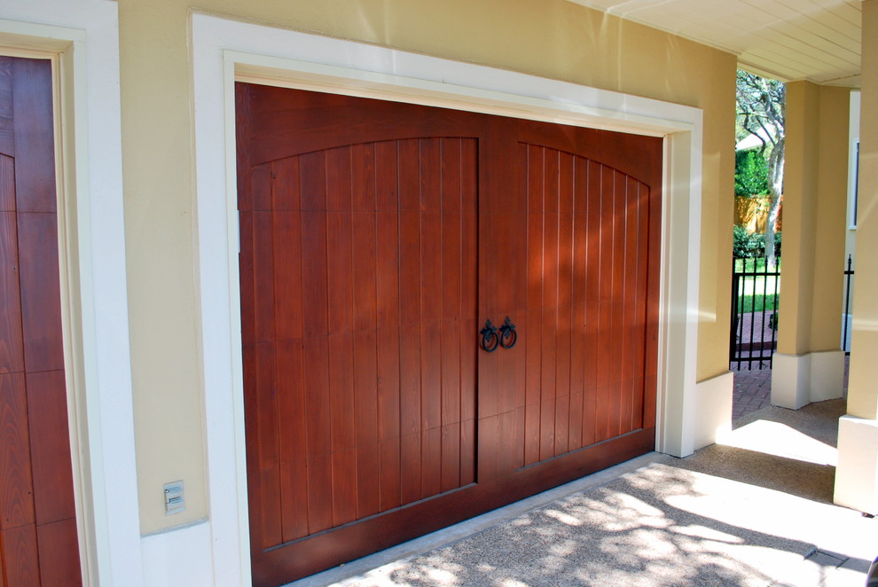 Cowart Door - Custom Wood Garage Doors - Traditional - Garage - Austin ...