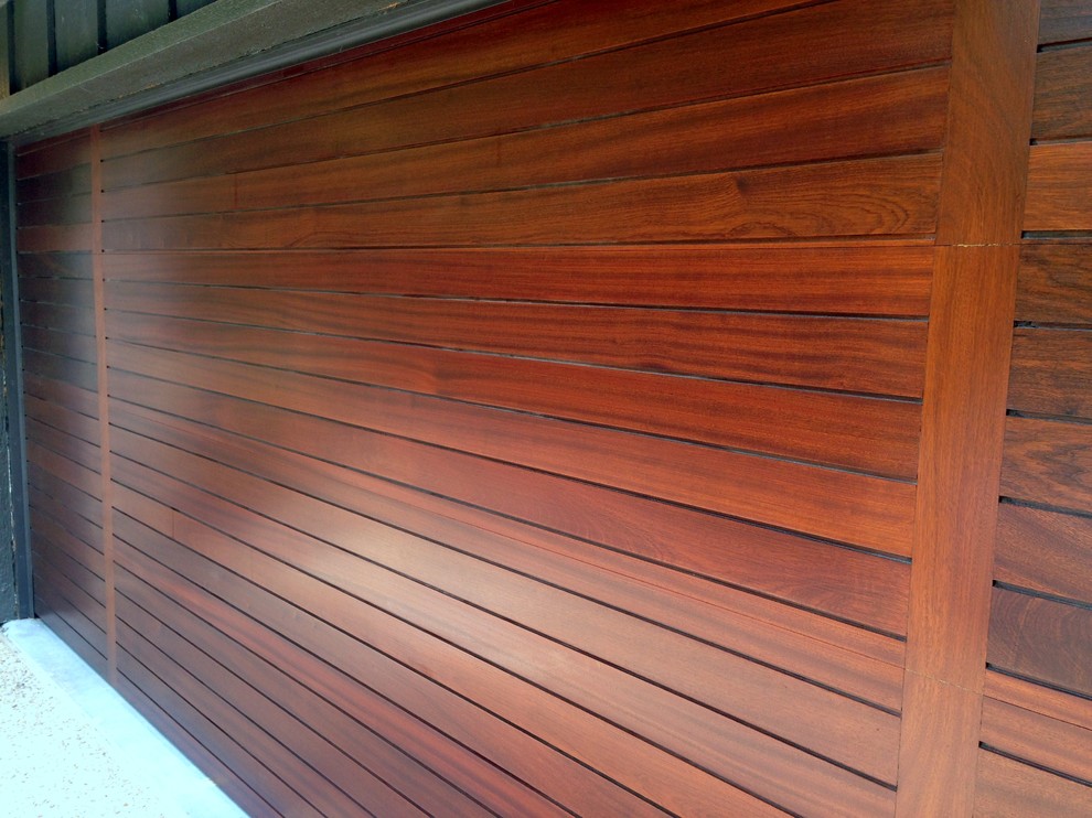 Cowart Door - Modern Wood Garage Doors - Contemporary - Garage - Austin ...