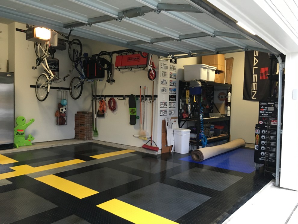 Creative Garage Floor Design with RACEDECK® Garage Flooring - Garage ...