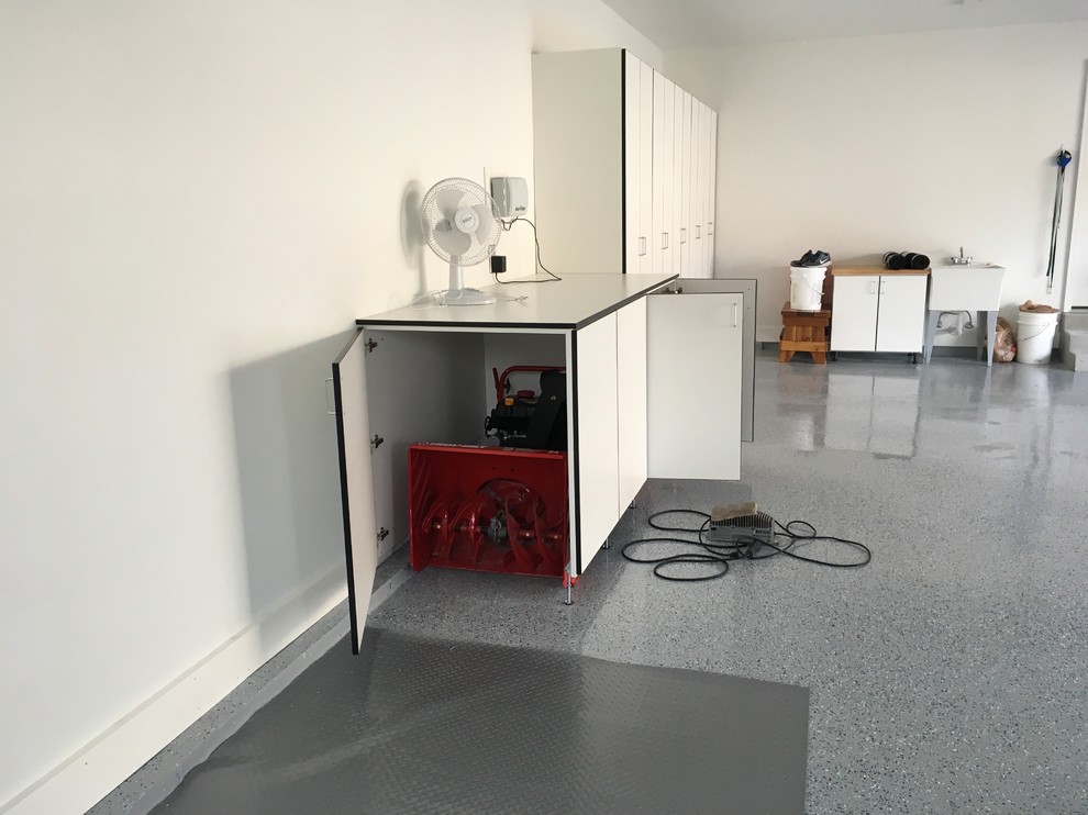 Custom Cabinets for Snowblower - Traditional - Garage - St Louis - by ...
