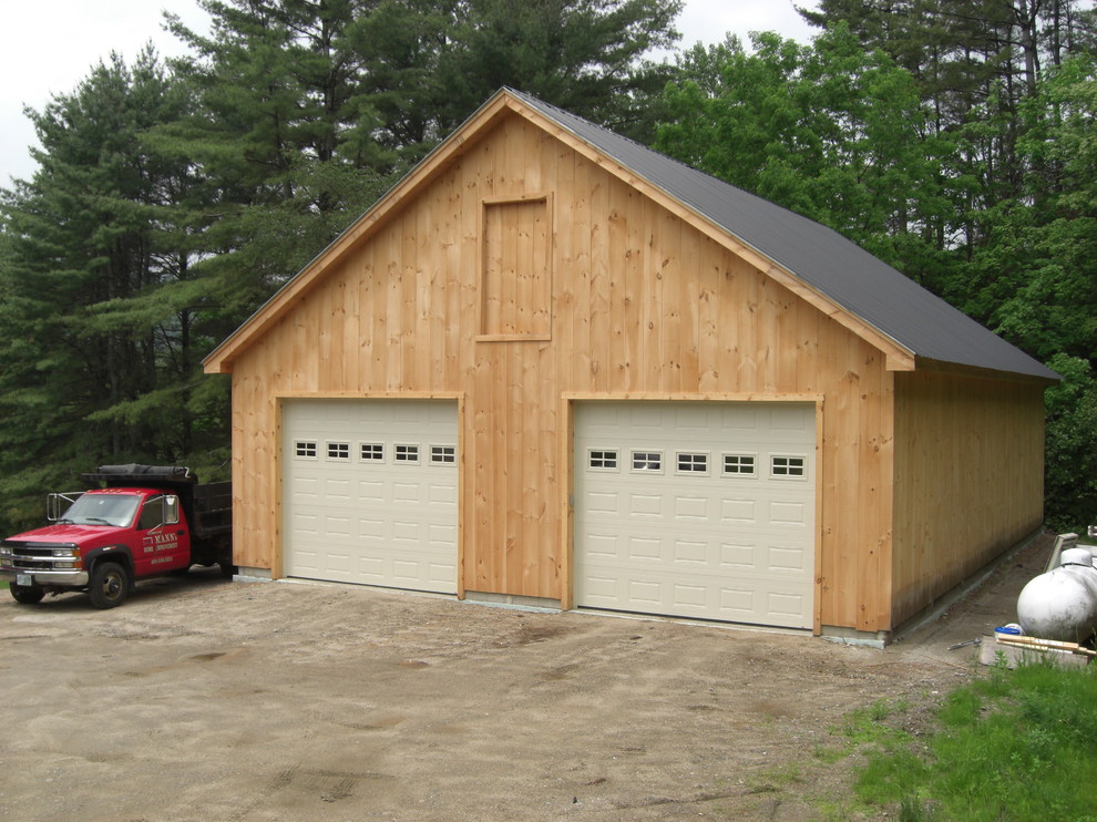 Custom Garage - Traditional - Garage - Boston - by Alan Mann ...