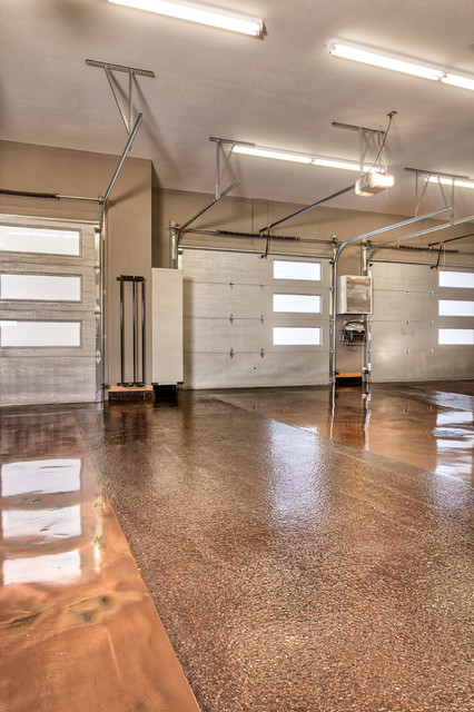 Custom Garage Floor - Garage - Other - by The Coatings Authority, Inc ...
