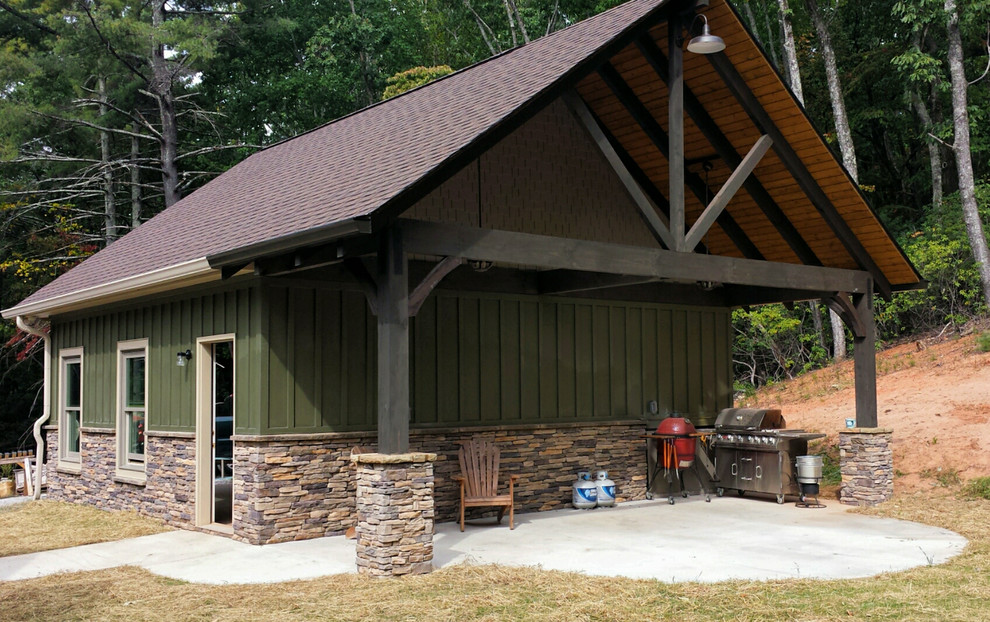 Dahlonega Rustic Mountain Home-Detached Garage & Amenity Area - Rustic ...