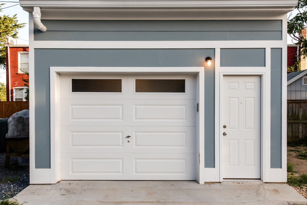 DC CAPITOL HILL COOL NEW GARAGE BUILD - Contemporary - Garage - DC ...