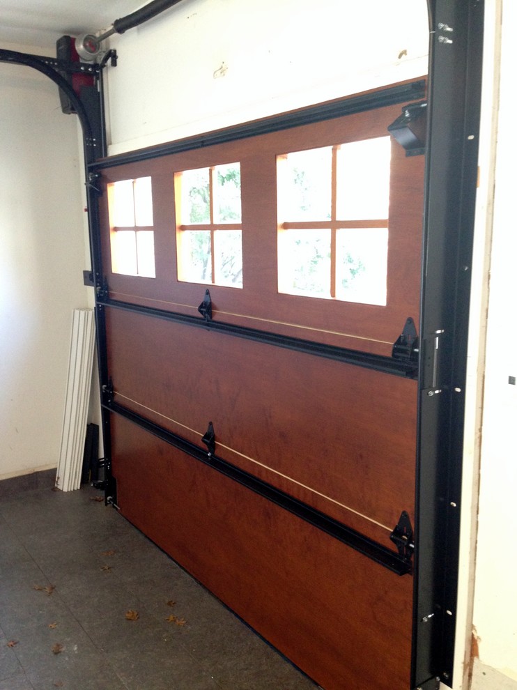 Designer Doors Tri-Fold Design Wood Doors - Traditional - Garage ...
