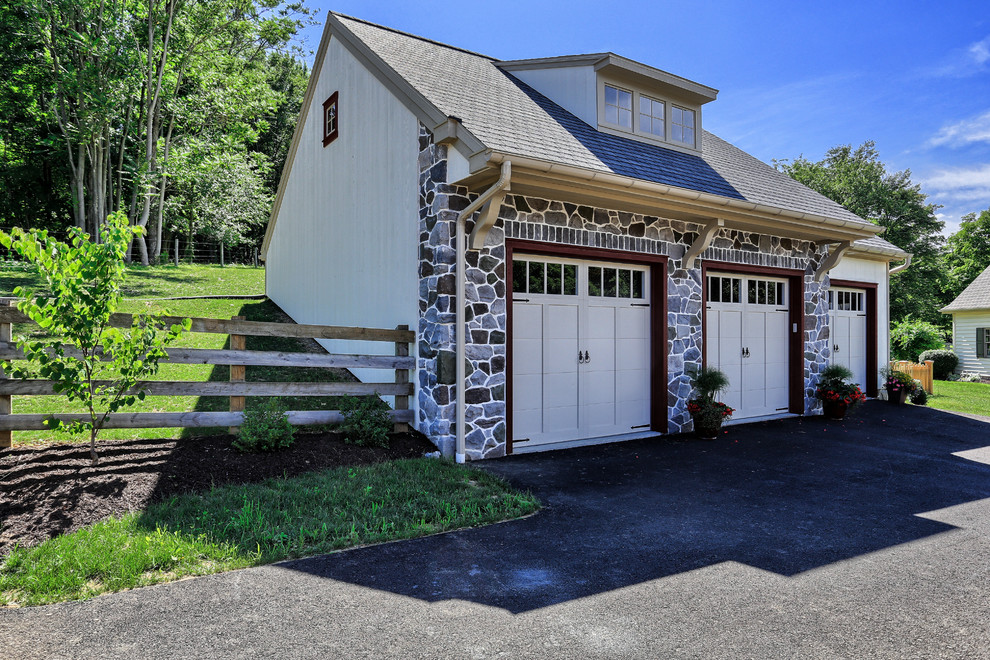 Detached 3-Car Garage - Garage - Other - by Renovations by Garman LLC ...