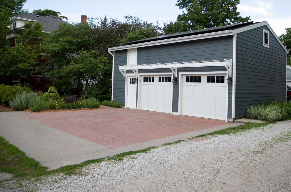 detached craftsman style garage - Estilo Craftsman - Garaje - Otras ...