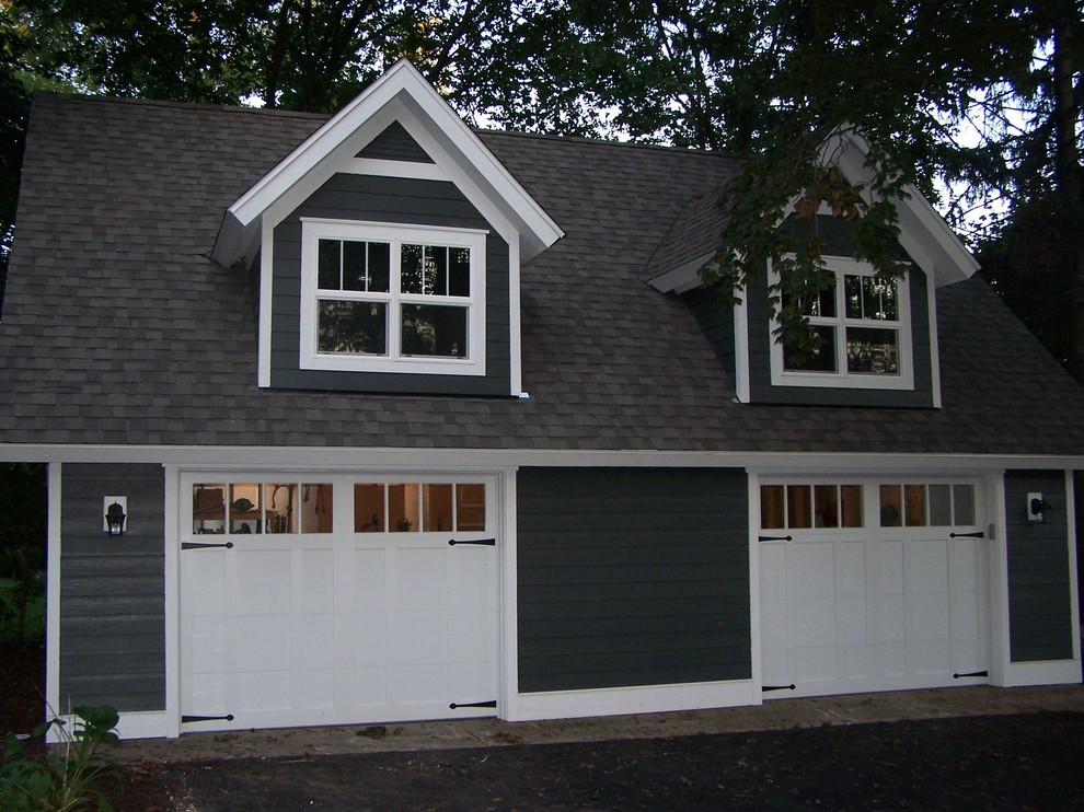 Detached Garage - Traditional - Garage - Chicago - by J. Timothy ...