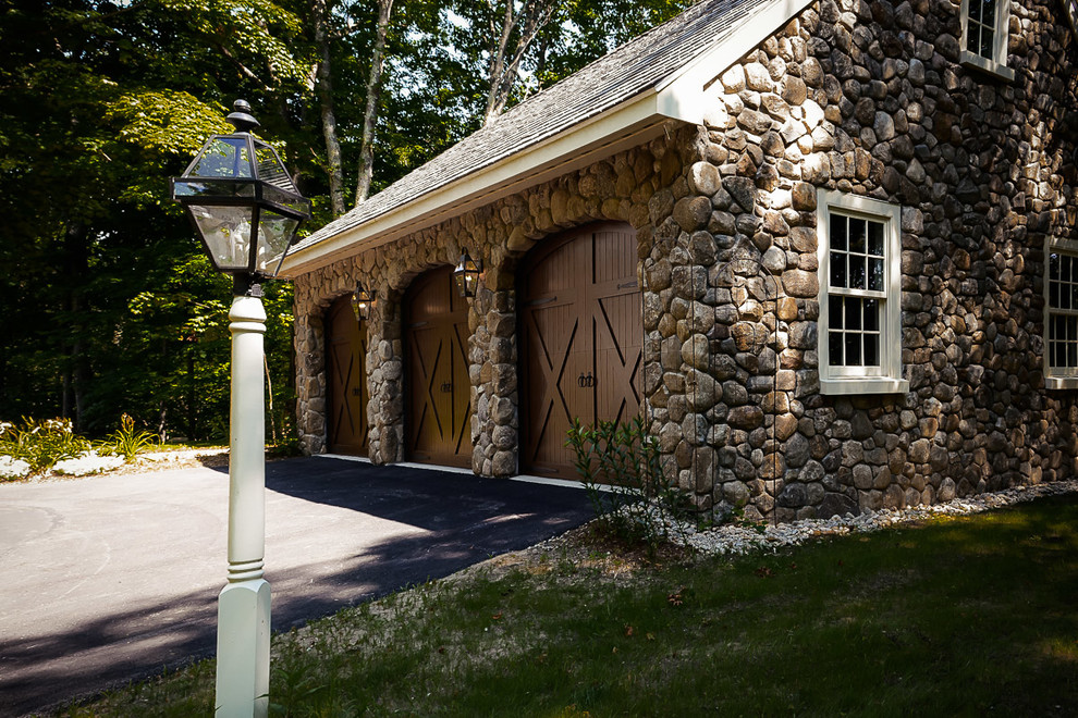 Detached Structures - Rustic - 4 - Rustic - Garage - Manchester - by ...