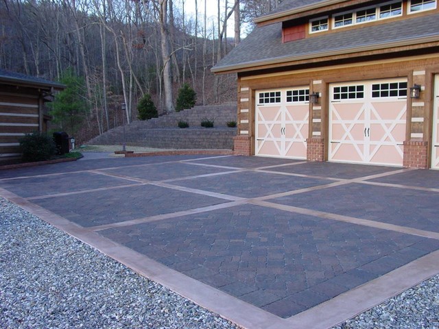 Driveways and Walkways - Traditional - Garage - Atlanta - by Tim U ...