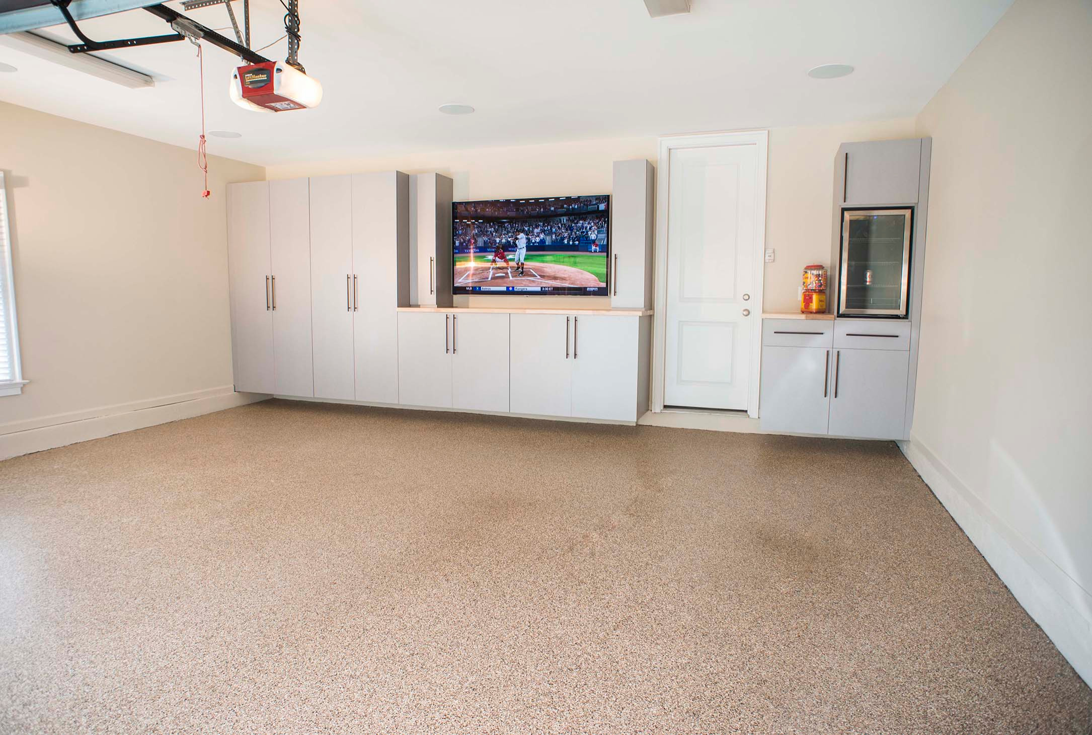 Garage Ideas Interior Design Beige
