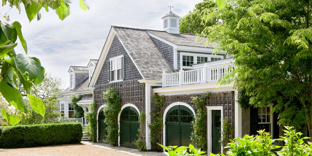 Dunham Road Carriage House - Traditional - Garage - Boston - by Patrick ...