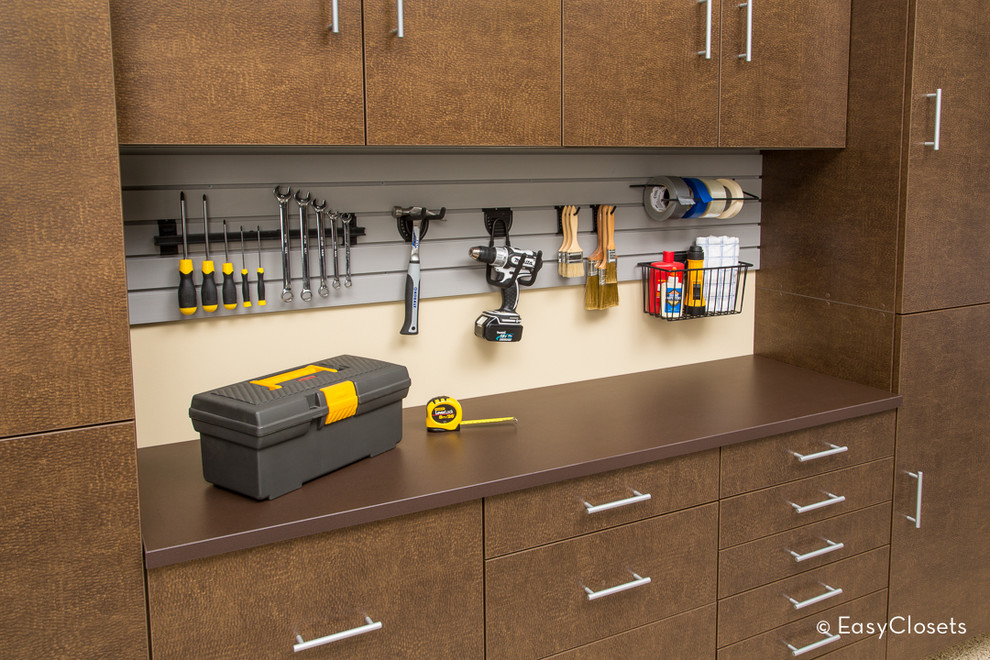 EasyClosets workbench - Contemporary - Garage - Grand Rapids - by ...