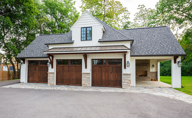 English Country Style Garage Normandy House Plan House Plan | Three