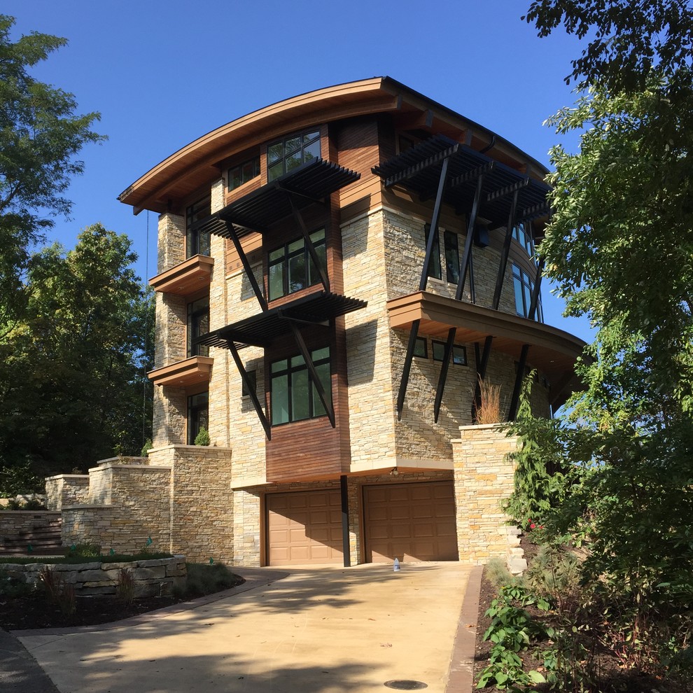Exterior Photo - Car Entrance - Contemporary - Garage - Other - by ...