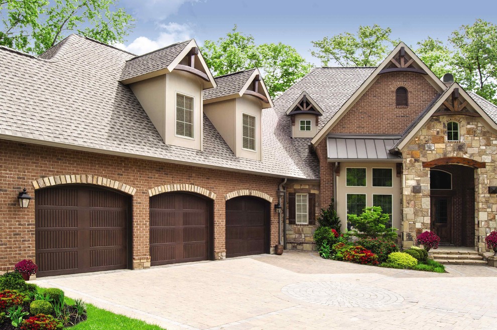 Faux wood - Fiberglass Exterior Garage Doors - Craftsman - Garage ...