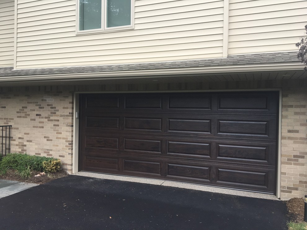 Faux Wood Garage Doors - Traditional - Garage - Detroit - by Premier ...
