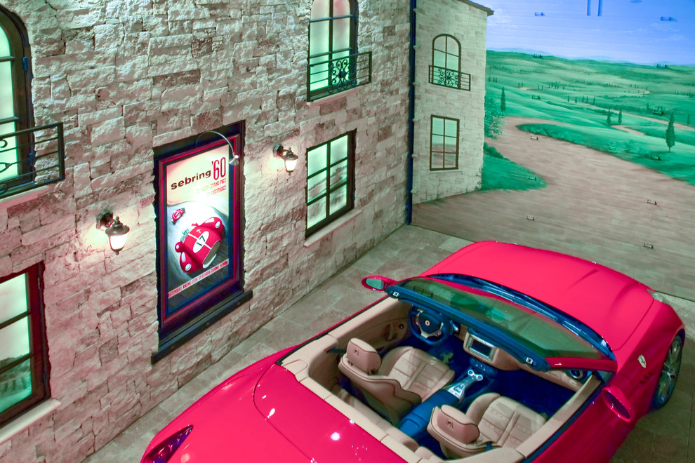 Ferrari Garage - Contemporary - Garage - Denver - by Rhino Construction ...