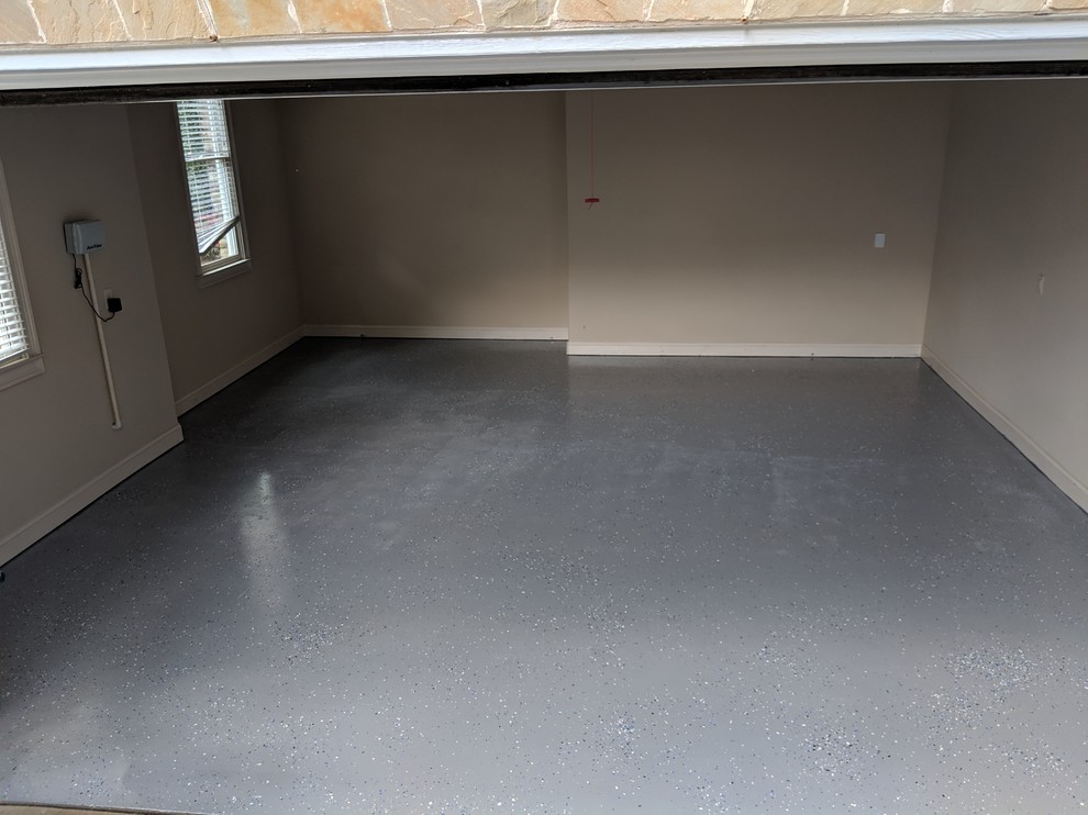 Finished Multi-car Garage - Transitional - Garage - Atlanta - by Ruiz ...